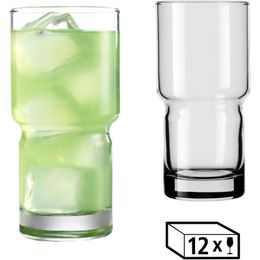 Libbey Gl&auml;ser-Set &raquo;Beverage Glas -NEWTON- 355 ml, &Oslash;: 7 cm, H: 14,5 cm, 12er Set&laquo; hochwertig verarbeitet, im modernen Design transparent Glas