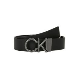 Calvin Klein G&uuml;rtel Herren Gr&ouml;&szlig;e 90 schwarz / silber