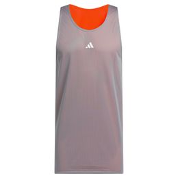 adidas Performance Sporttop 'Select' Herren Gr&ouml;&szlig;e L taupe / dunkelorange / wei&szlig;