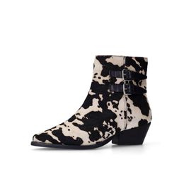 Sacha London SACHA Cowboystiefel Damen Gr&ouml;&szlig;e 38 schwarz / wei&szlig; Winterschuhe