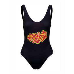 Kalaia Badeanzug 'Rave It Reversible Swimsuit' Damen Gr&ouml;&szlig;e L schwarz