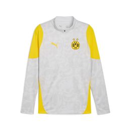 Puma Funktionsshirt 'Borussia Dortmund' Herren Gr&ouml;&szlig;e XS gelb / hellgrau / schwarz