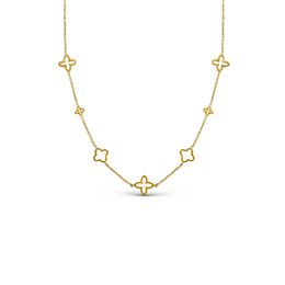 Pure Schmuck Kette 'Clover Infinity' Damen Gr&ouml;&szlig;e Onesize gold