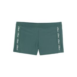 s.Oliver Badeshorts Herren Gr&ouml;&szlig;e M tanne / wei&szlig;