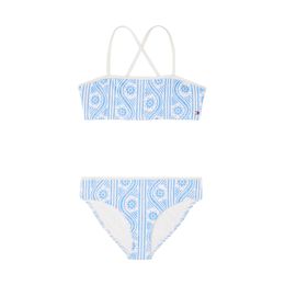 Tommy Hilfiger Bikini M&auml;dchen Gr&ouml;&szlig;e 158 hellblau / wei&szlig;