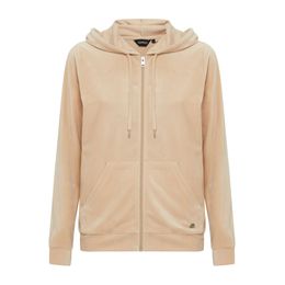 oxmo Sweatjacke 'Itanna' Damen Gr&ouml;&szlig;e XS sand