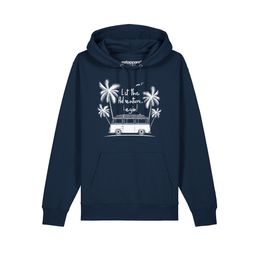 Watapparel Sweatshirt 'Let the adventure begin' Herren Gr&ouml;&szlig;e L navy / wei&szlig;