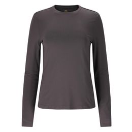 ENDURANCE ATHLECIA Athlecia Langarmshirt 'Miwa' Damen Gr&ouml;&szlig;e XL dunkelgrau