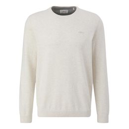 s.Oliver Pullover 'Basic' Herren Gr&ouml;&szlig;e XXXL wei&szlig;