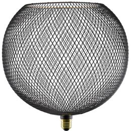 Segula LED-Filament &raquo;LED Floating Cage&laquo; E27 1 Stk. Extra-Warmwei&szlig; LED Floating Cage Globe 300 black E27, 5W, 2200K, 350lm