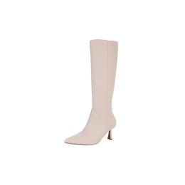 Ital-Design Stiefelette Damen Gr&ouml;&szlig;e 36 beige Winterschuhe