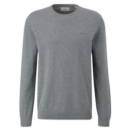 s.Oliver Pullover 'Basic' Herren Gr&ouml;&szlig;e XXXL hellgrau