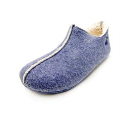 THIES Stiefelette 'THIES 1856 Organic Slipper Boot' Damen Gr&ouml;&szlig;e 40 blau Winterschuhe