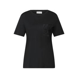 Street One Studio T-Shirt Damen Gr&ouml;&szlig;e XL schwarz