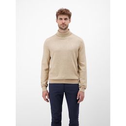 Lerros Herren Lerros Rollkragenpullover &raquo;Herren Rollkragen-Strickpullover&laquo; beige XL
