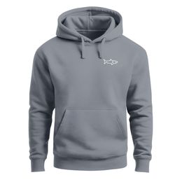 Neverless Sweatshirt 'Shark' Herren Gr&ouml;&szlig;e 5XL grau