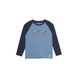 EN FANT Shirt Jungen Gr&ouml;&szlig;e 104 blau / dunkelblau / orange / wei&szlig;