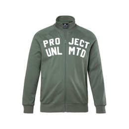 Jay-pi Sweatjacke Herren Gr&ouml;&szlig;e 4XL khaki / wei&szlig;