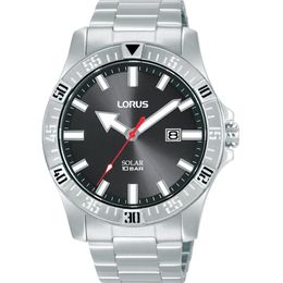 Lorus Uhr Herren Gr&ouml;&szlig;e One Size rot / schwarz / silber / wei&szlig;
