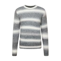 QS Pullover Herren Gr&ouml;&szlig;e M grau / dunkelgrau / wei&szlig;