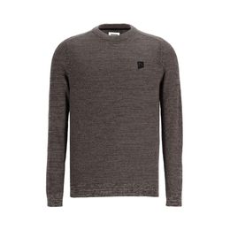 CHASIN' Chasin' Pullover 'Basal Mixed' Herren Gr&ouml;&szlig;e S taupe