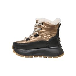 Buffalo Snowboots 'Manhatten' Damen Gr&ouml;&szlig;e 40 hellbeige / bronze / schwarz / wei&szlig; Winterschuhe