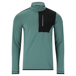 Endurance Sportsweatshirt 'Breger' Herren Gr&ouml;&szlig;e L blau / schwarz