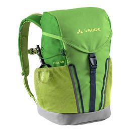Vaude Sportrucksack 'Puck 10' Jungen Gr&ouml;&szlig;e One Size zitronengelb / dunkelgrau / gr&uuml;n