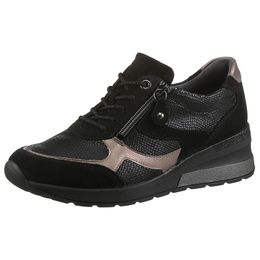 Waldl&auml;ufer Waldl&auml;ufer Sneaker Damen Gr&ouml;&szlig;e 41.5/42 bronze / schwarz