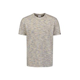 NO EXCESS T-Shirt Herren Gr&ouml;&szlig;e M beige / blau / orange