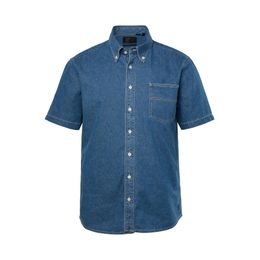 JP1880 Hemd Herren Gr&ouml;&szlig;e 7XL blue denim