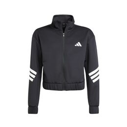 adidas Sportswear Sportsweatjacke 'NXT' M&auml;dchen Gr&ouml;&szlig;e 152 schwarz / wei&szlig;