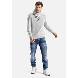 Cipo & Baxx Cipo & Baxx Pullover Herren Gr&ouml;&szlig;e S grau