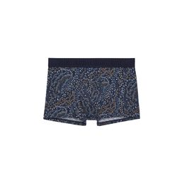 HOM Boxershorts Herren Gr&ouml;&szlig;e M navy / hellblau / orange