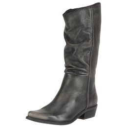 felmini Stiefel Damen Gr&ouml;&szlig;e 40 anthrazit Winterschuhe