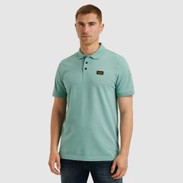 PME-Legend Pme Legend Herren PME LEGEND Poloshirt mit Logostickerei blau M