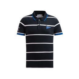 CAMP DAVID Poloshirt Herren Gr&ouml;&szlig;e XL blau / nachtblau / wei&szlig;