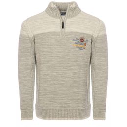 Carisma Pullover Herren Gr&ouml;&szlig;e S beige / grau / orange / blutrot