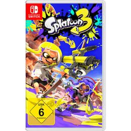 Spielesoftware &raquo;Splatoon 3&laquo; bunt Splatsville macht gro&szlig;e Wellen mit seinen klecksigen Waffen! Neue und modifizierte Modelle gesellen sich zu all den 