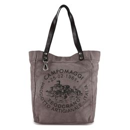 Campomaggi Shopper 'Buganvillea' Damen Gr&ouml;&szlig;e One Size schlammfarben / schwarz