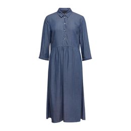 GOLDNER Kleid Damen Gr&ouml;&szlig;e 44 blau Winterkleid