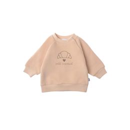 Liliput Sweatshirt 'Petit Croissant' Jungen Gr&ouml;&szlig;e 74/80 beige / grau