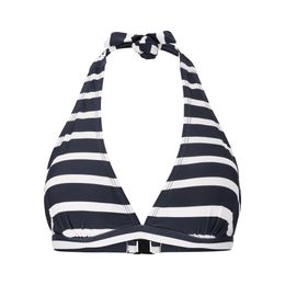 Cruz Bikinitop 'Pozzuoli' Damen Gr&ouml;&szlig;e 90 marine / wei&szlig;