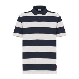 JOOP! Jeans Poloshirt Herren Gr&ouml;&szlig;e M dunkelblau / wei&szlig;