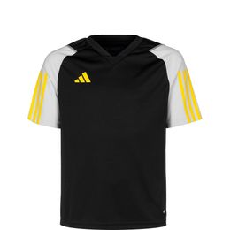 adidas Performance Funktionshirt 'Tiro 23' Jungen Gr&ouml;&szlig;e 140 zitronengelb / schwarz / wei&szlig;