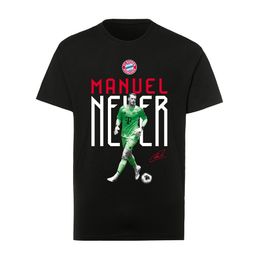 FC Bayern M&uuml;nchen Fc Bayern M&uuml;nchen T-Shirt Neuer Herren Gr&ouml;&szlig;e S rot / schwarz / wei&szlig;