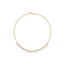 Elli Premium Kette Damen Gr&ouml;&szlig;e 40 gold / transparent
