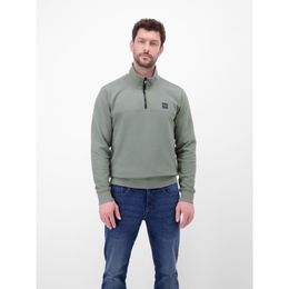 Lerros Herren Lerros Sweatshirt &raquo;Troyer in Sweatqualit&auml;t mit Waffelstruktur&laquo; 3XL