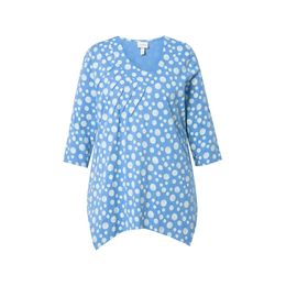 Ulla Popken Shirt Damen Gr&ouml;&szlig;e L/XL hellblau / wei&szlig;