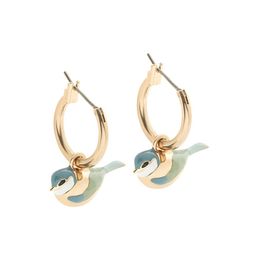 A&c Oslo &ndash; Nordic Design Jewellery Earrings 'Blue Tit' female Gold size One Size